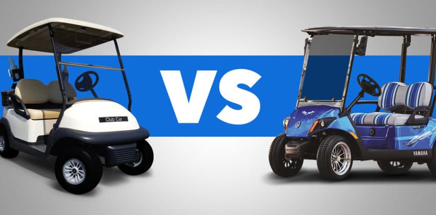 A Comparison: Club Car Gas vs Yamaha Gas | Golf Cart Resource