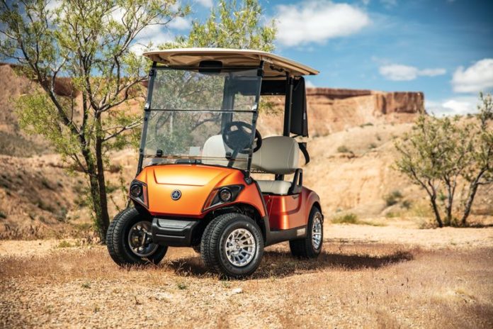 YAMAHA UNVEILS NEVER-BEFORE-SEEN COLORS ON A GOLF CAR | Golf Cart Resource